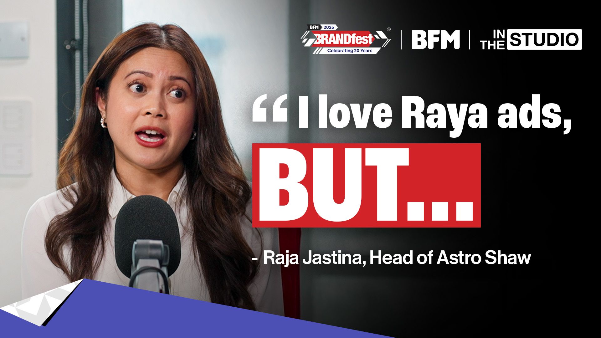 "I like Raya ads, but..." - Raja Jastina, Head of Astro Shaw
